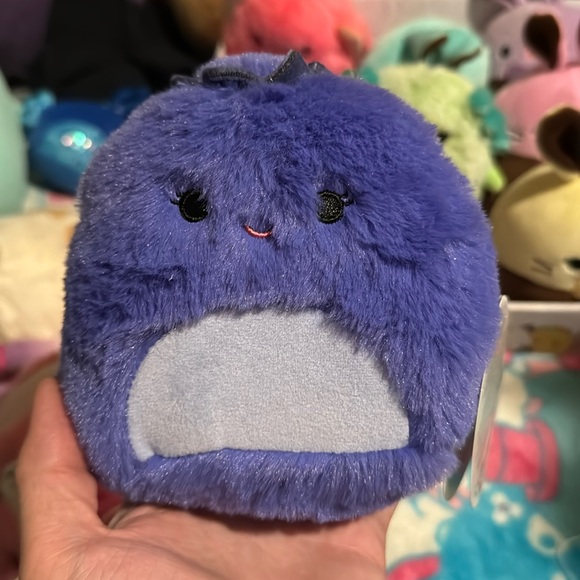 Squishmallows | Toys | Bluby The Blueberry Fuzzamallow Squishmallow Nwt ...
